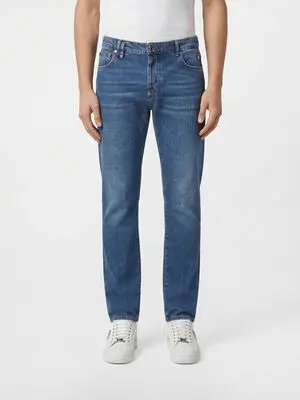 Philipp Plein Slim Fit Stretch Jeans - Blue