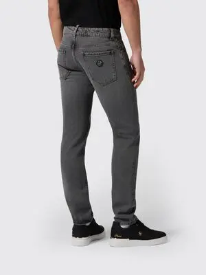 Philipp Plein Slim Fit Stretch Jeans - Grey