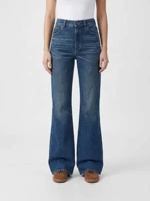 Chloé High-waisted Flared Jeans - Indigo