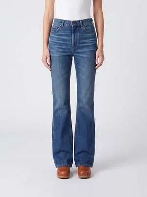 Chloé High-waisted Flared Jeans - Indigo
