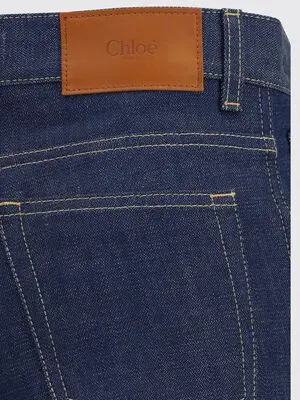 Chloé Slim Fit Cotton Denim Jeans