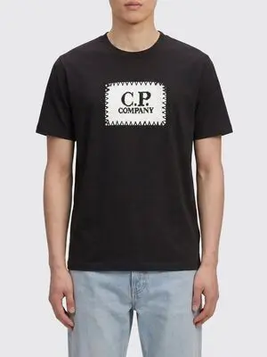 C.P. COMPANY C. P. Company Cotton T-shirt With Logo - Black