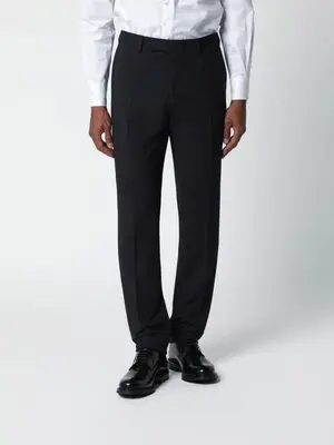 LARDINI Single-breasted Wool Blend Dress - Blue