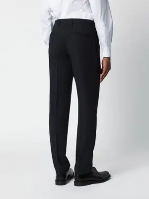 LARDINI Single-breasted Wool Blend Dress - Blue