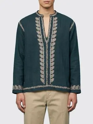 Isabel Marant Étoile Cizalie Embroidered Cotton Shirt - Black