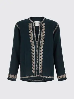 Isabel Marant Étoile Cizalie Embroidered Cotton Shirt