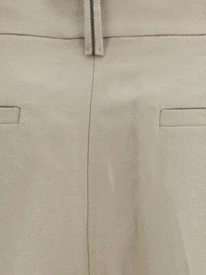Brunello Cucinelli Linen Palazzo Trousers