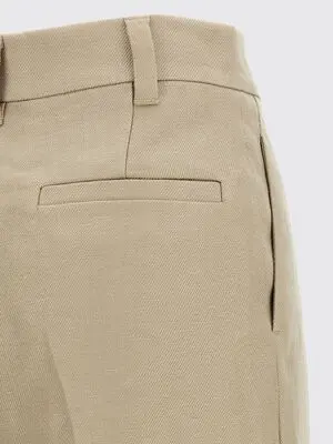 Brunello Cucinelli Linen Palazzo Trousers