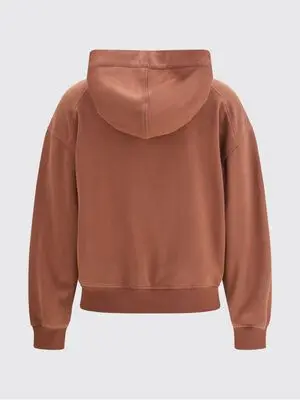 Brunello Cucinelli Zip-up Cotton Hoodie - Burnt