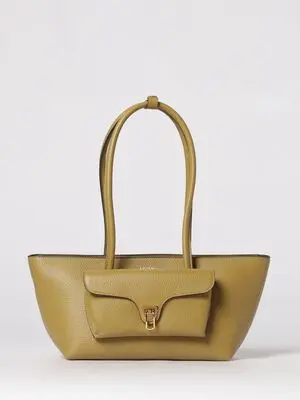 COCCINELLE Grained Leather Beat Double Bag - Green