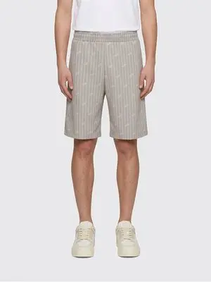 Gcds Technical Fabric Shorts With Striped Logo
