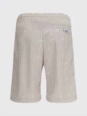Gcds Technical Fabric Shorts With Striped Logo