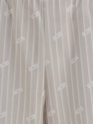 Gcds Striped Logo Trousers