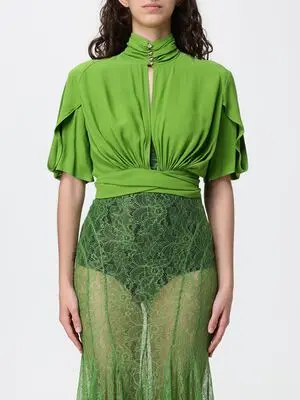 Elisabetta Franchi Elisabetta Franchi Viscose Blouse Green