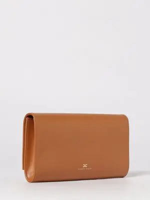 Elisabetta Franchi Embossed Logo Clutch - Leather