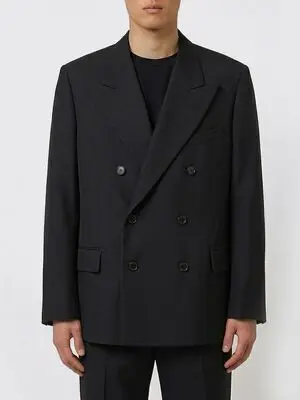 Dries Van Noten Double Breasted Blazer - Black
