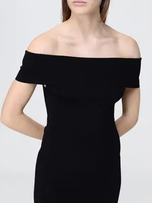 Michael Kors Off-the-shoulder Maxi Dress - Black