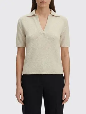 Gabriela Hearst Gabriela Hearst Cashmere Knit Polo Shirt White