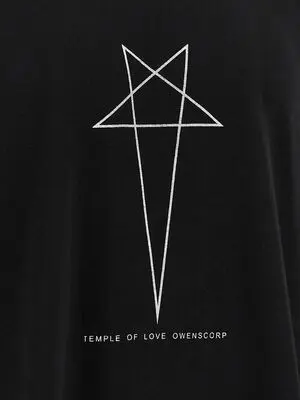 Rick Owens Cotton T-shirt With Logo