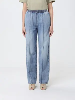 Fabiana Filippi High Rise Wide Leg Jeans - Sky Blue