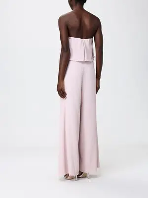 HANITA Strapless Wide Leg Jumpsuit - Pink