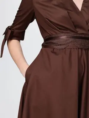 HANITA Midi Dress - Ebony