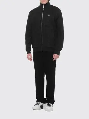 Philipp Plein Monogrammed Zip-up Sweatshirt