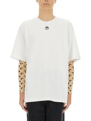 MARINE SERRE T-shirt In Jersey
