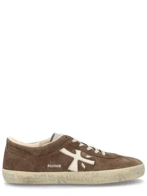 Premiata David Low Top Sneakers - Brown