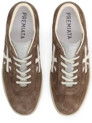 Premiata David Low Top Sneakers - Brown