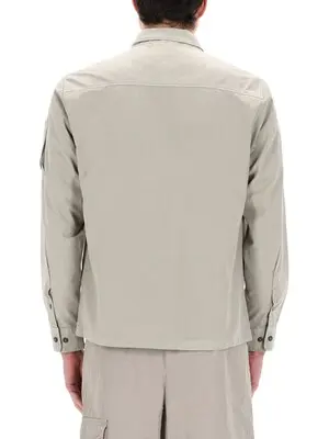C.P. COMPANY C. P. Company Overshirt Con Zip - Grey