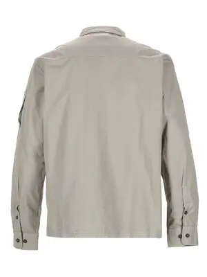 C.P. COMPANY C. P. Company Overshirt Con Zip - Grey