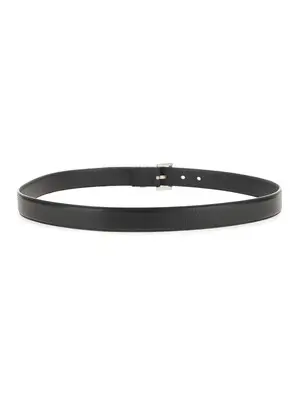 Saint Laurent Cassandre Belt - Black