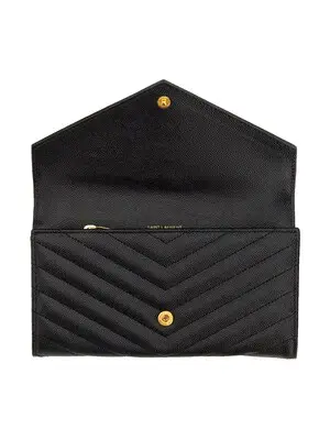 Saint Laurent Wallet With Logo Monogram