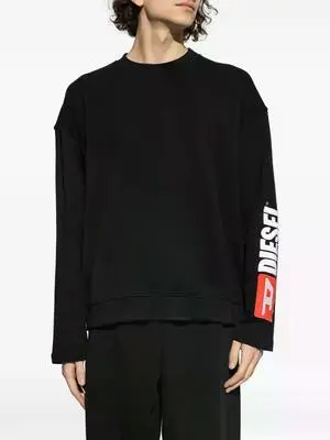 DIESEL® Graphic Print Crewneck Sweatshirt