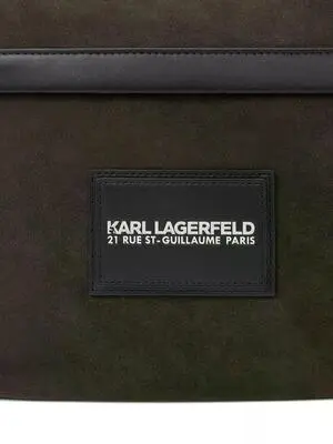 Karl Lagerfeld K-traveller Faux-suede Backpack