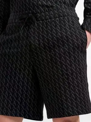 Armani Exchange Monogram Track Shorts