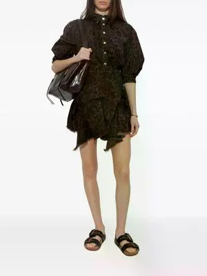 ALLSAINTS Crissy Skirt - Brown