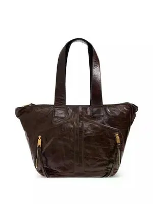 ALLSAINTS Leather Tote Bag - Brown