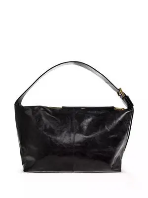 ALLSAINTS Jean Rey Leather Shoulder Bag - Black
