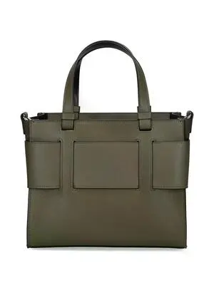 Armani Exchange Logo-detail Tote Bag - Green