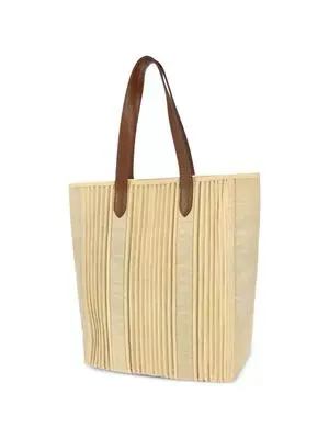 Hermès 2008 Cabas Calicut Tote Bag - Neutrals