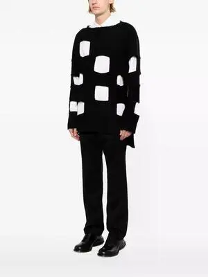 Comme Des Garçons Openwork Design Jumper