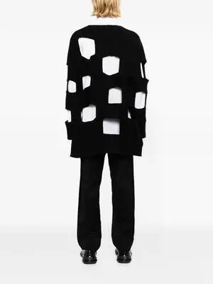 Comme Des Garçons Openwork Design Jumper