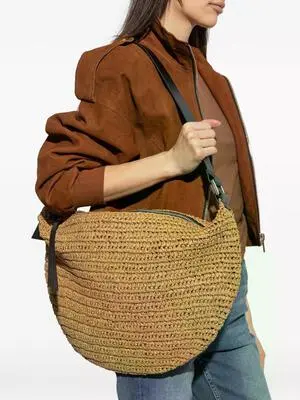 ALLSAINTS Luna Woven Tote - Neutrals