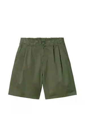 Carhartt Work In Progress Marv Pleated Cotton Shorts