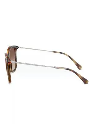 Armani Exchange Tortoiseshell Square Sunglasses