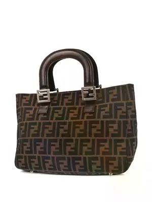 Fendi 2000 Zucca Canvas Tote Bag