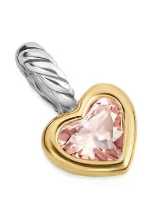 David Yurman Mini Heart Amulet With Morganite