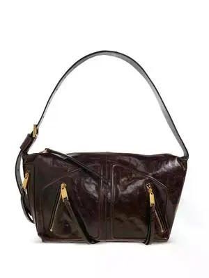 ALLSAINTS Leather Shoulder Bag - Brown